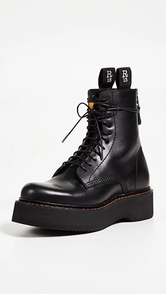R13 Platform Combat Boots