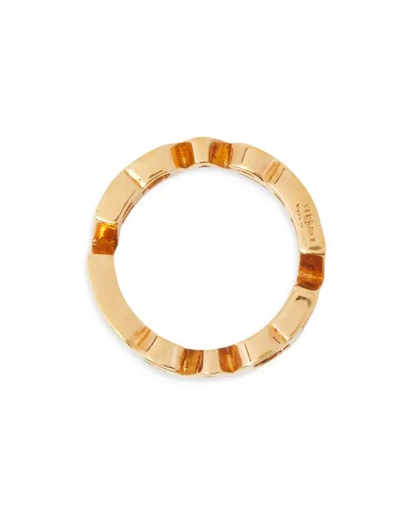 Versace Logo Ring - Gold