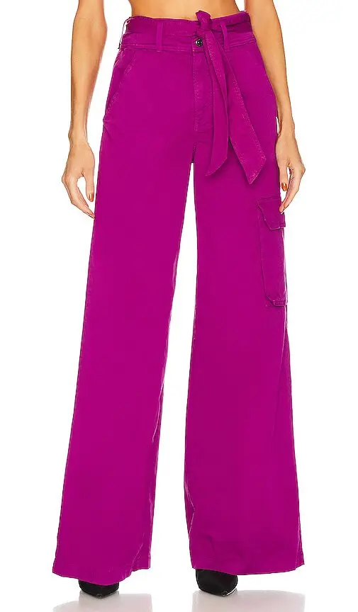Veronica Beard Belisa Pant In Purple