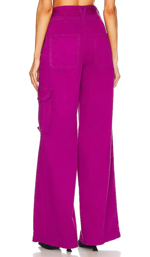 Veronica Beard Belisa Pant In Purple