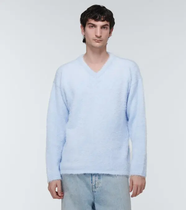 ERL Brushed Sweater - Blue