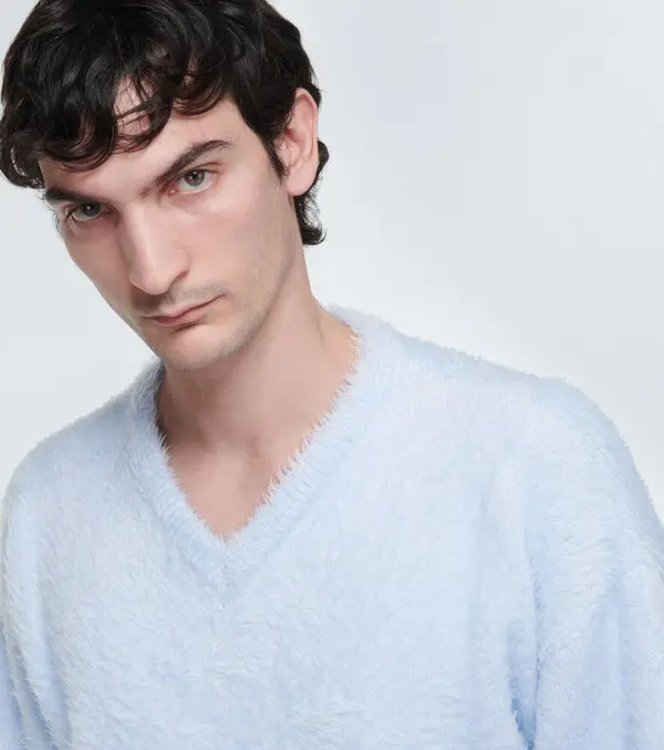 ERL Brushed Sweater - Blue