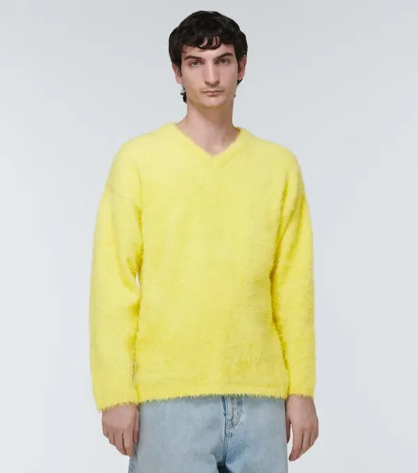 ERL Brushed Sweater - Yellow
