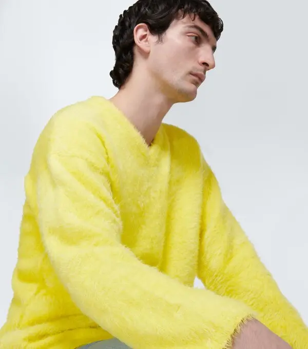 ERL Brushed Sweater - Yellow