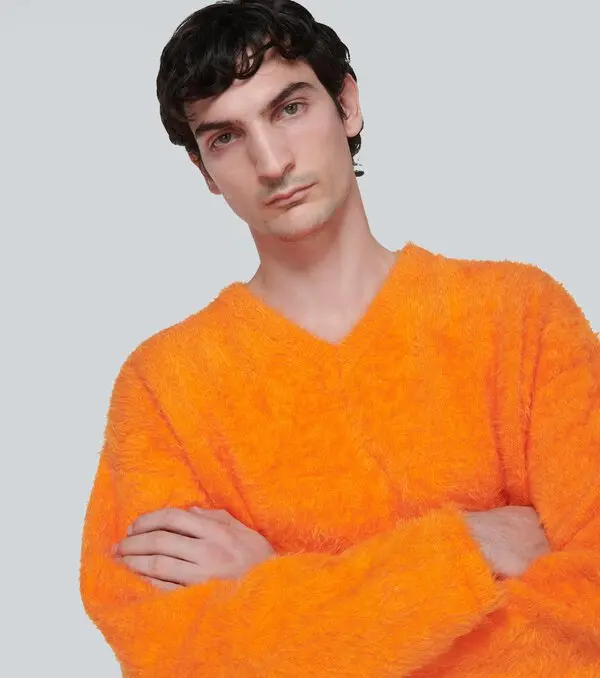 ERL Brushed Sweater - Orange
