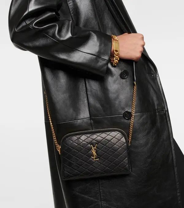 Saint Laurent Gaby Quilted Leather Shoulder Bag
