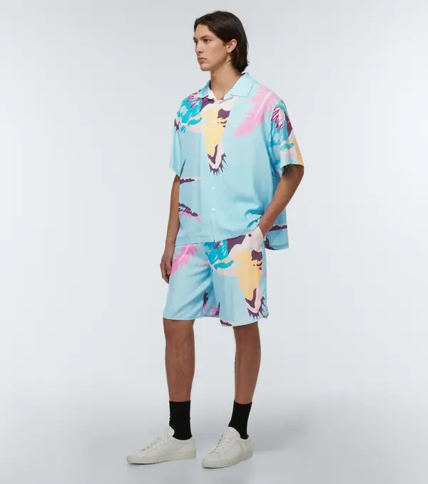 DUE DILIGENCE Printed Shorts
