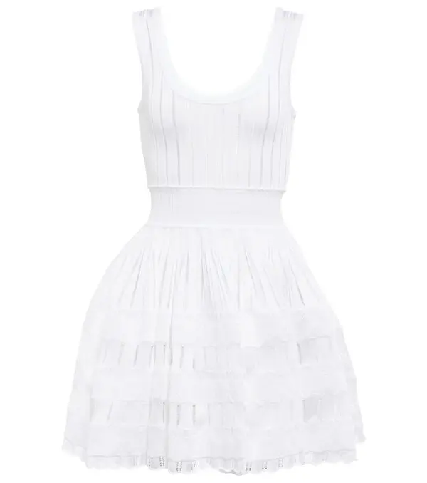 Alaïa Crinoline Mini Dress
