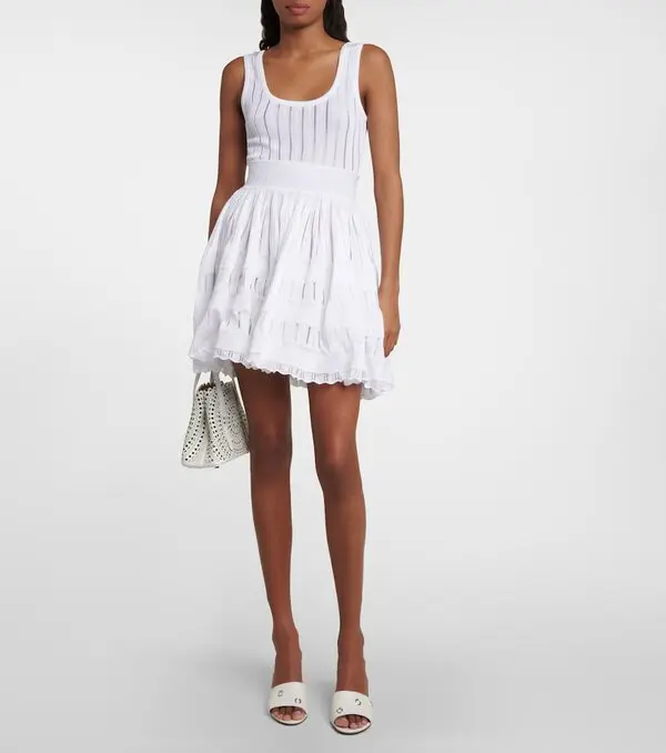 Alaïa Crinoline Mini Dress