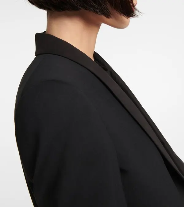 Rick Owens Walrus Tux Virgin Wool Blazer