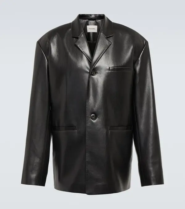 Nanushka Sanco Faux Leather Jacket