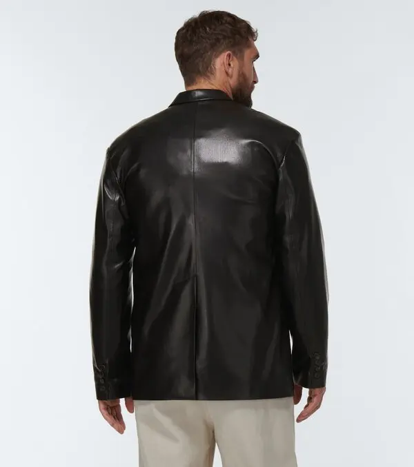Nanushka Sanco Faux Leather Jacket