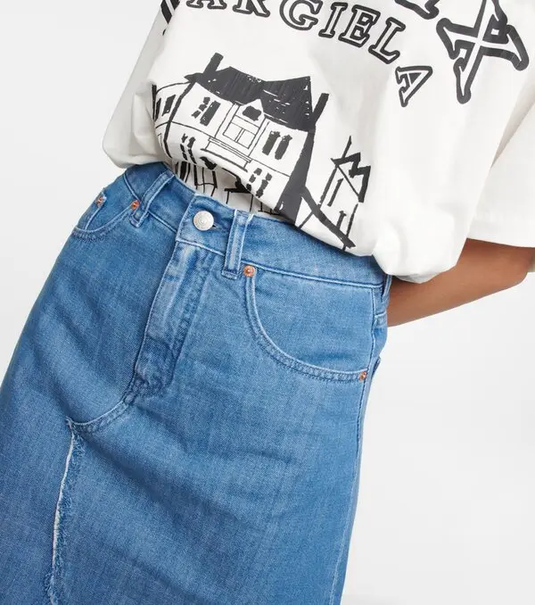 MAISON MARGIELA Denim Miniskirt