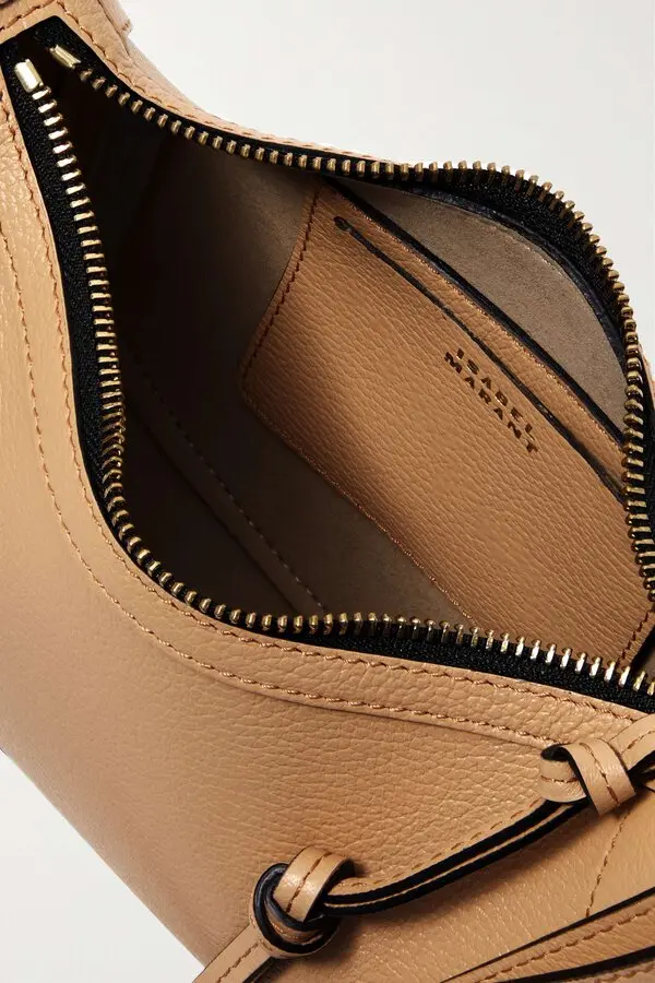 Isabel Marant Oskan Moon Studded Shoulder Bag