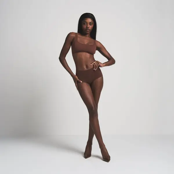 SKIMS Naked Scoop Bralette - Cocoa