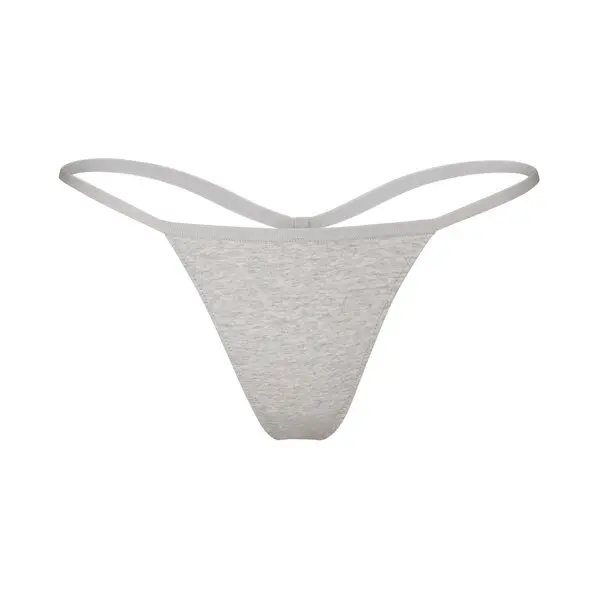 SKIMS Cotton Jersey T-string Thong