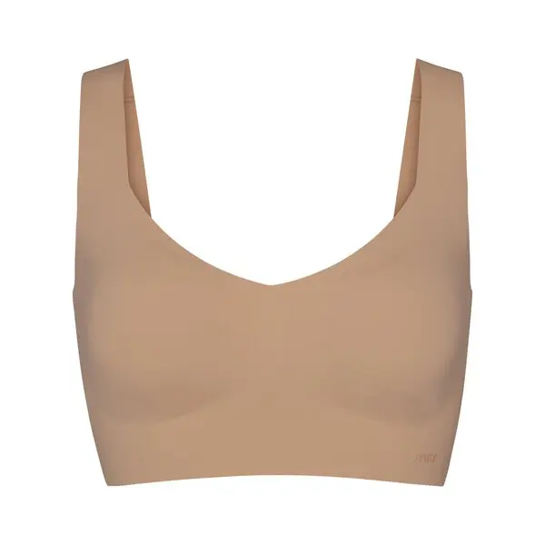 SKIMS Naked Plunge Longline Bra - Clay