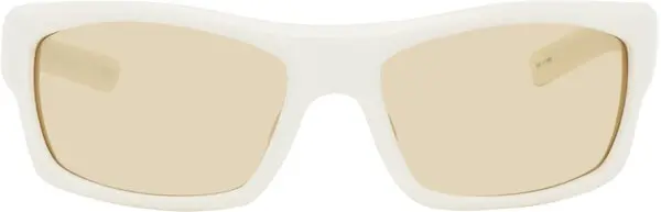 Lexxola Neo Sunglasses - White + Honey Lexxola | Accessories | Lexxola Neo Sunglasses White Honey  main image 4