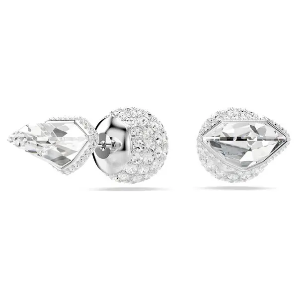 SWAROVSKI Lucent Stud Earrings - White