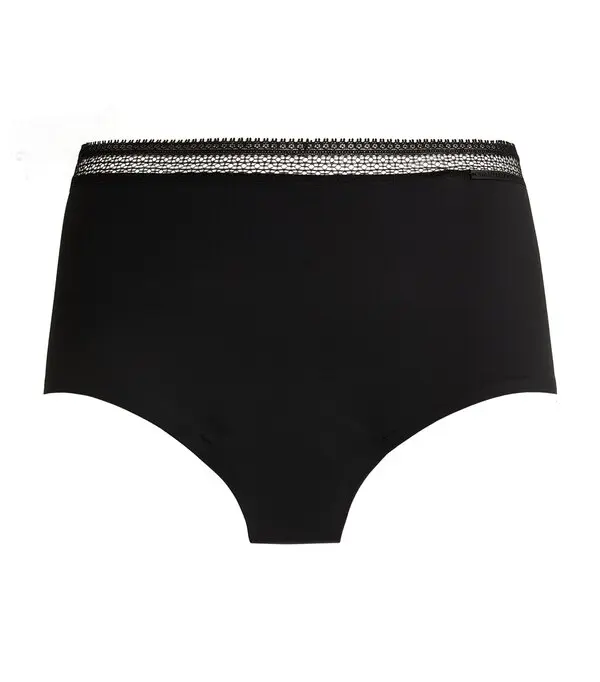 Chantelle High-rise Period Life Briefs - Black