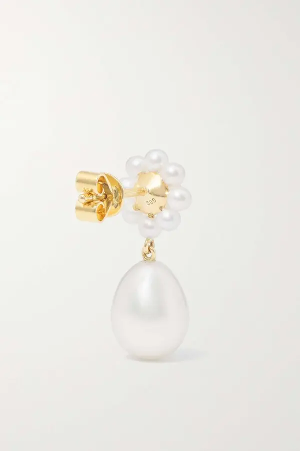 Sophie Bille Brahe Chambre De Fleur Pearl Earring