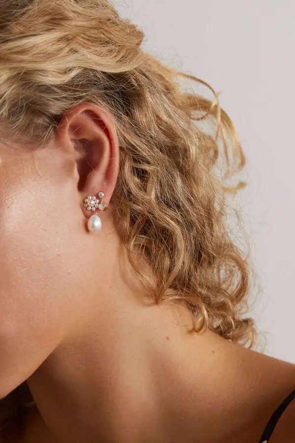Sophie Bille Brahe Chambre De Fleur Pearl Earring