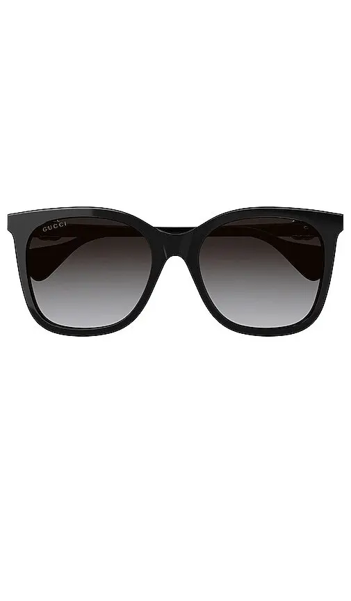 Gucci Mini Running Cat Eye Sunglasses - Black