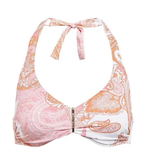 Melissa Odabash Provence Floral Bikini Top - Pink