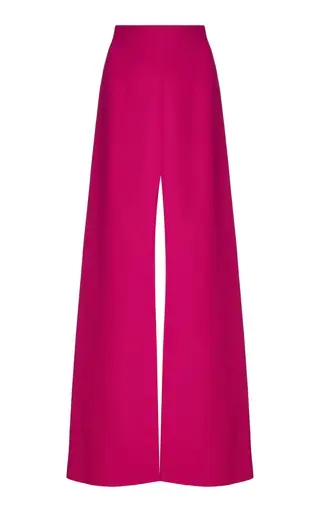 SERGIO HUDSON Signature High-waisted Wide-leg Pants