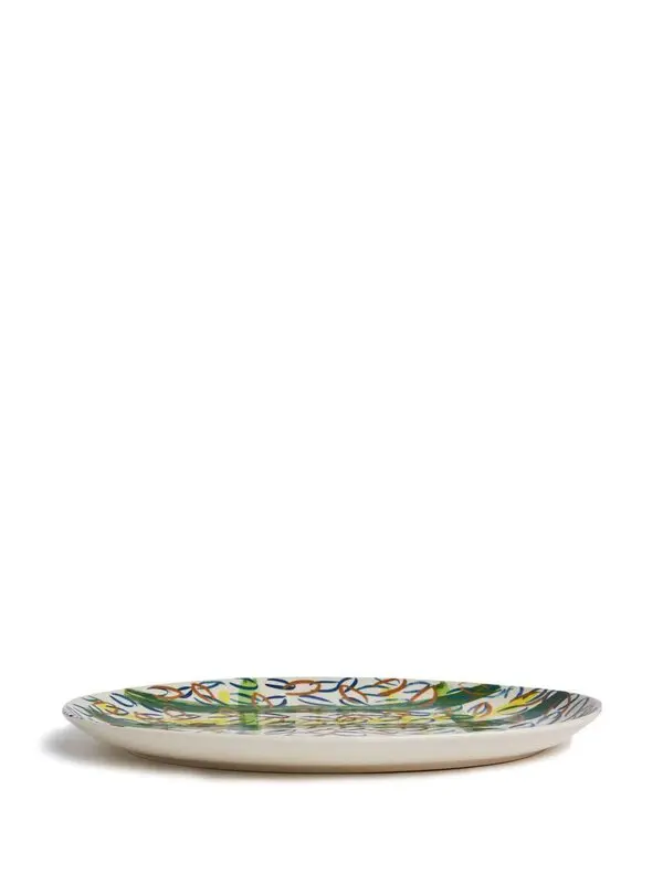 SERAX Japanese Kimonos Oval Plate