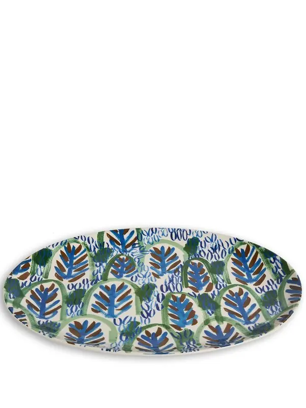 SERAX Japanese Kimonos Oval Plate