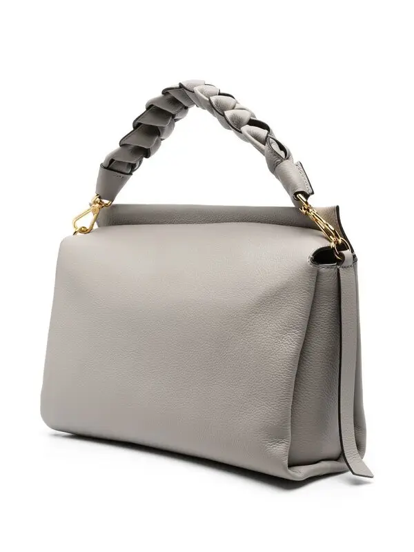 COCCINELLE Braided-handle Leather Shoulder Bag