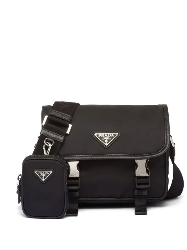 Prada Re-nylon Shoulder Bag - Black