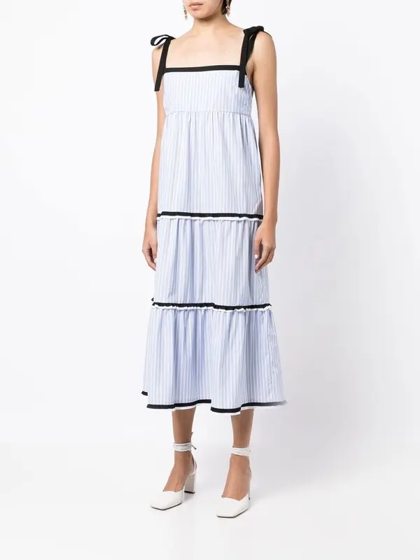 MACGRAW Lulu Tiered Midi Dress