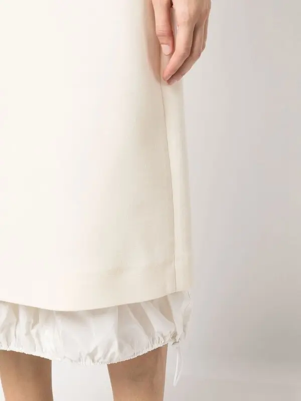 Tory Burch Double-faced Wool Midi Skirt