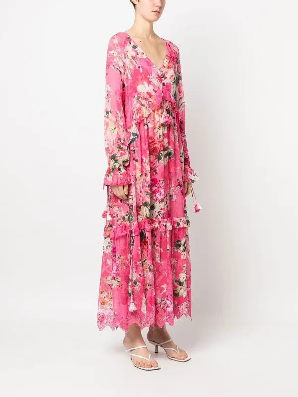 Hemant & Nandita Tula Floral-print Dress