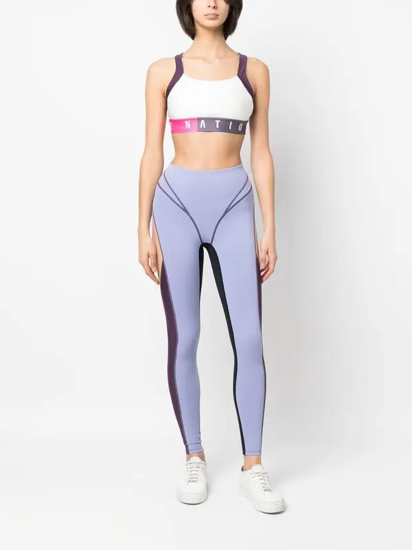 P.E Nation Motion Colour-blocked Leggings
