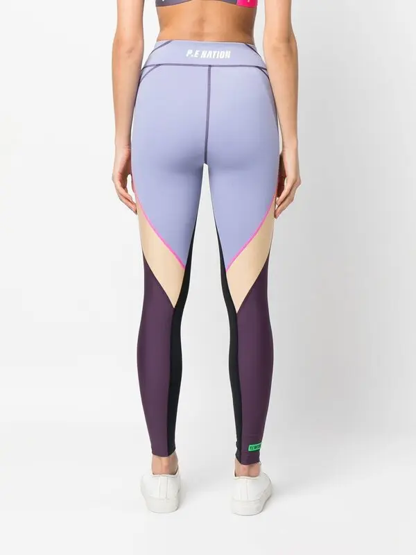 P.E Nation Motion Colour-blocked Leggings