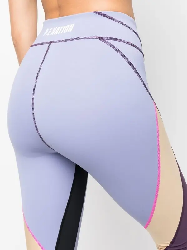 P.E Nation Motion Colour-blocked Leggings