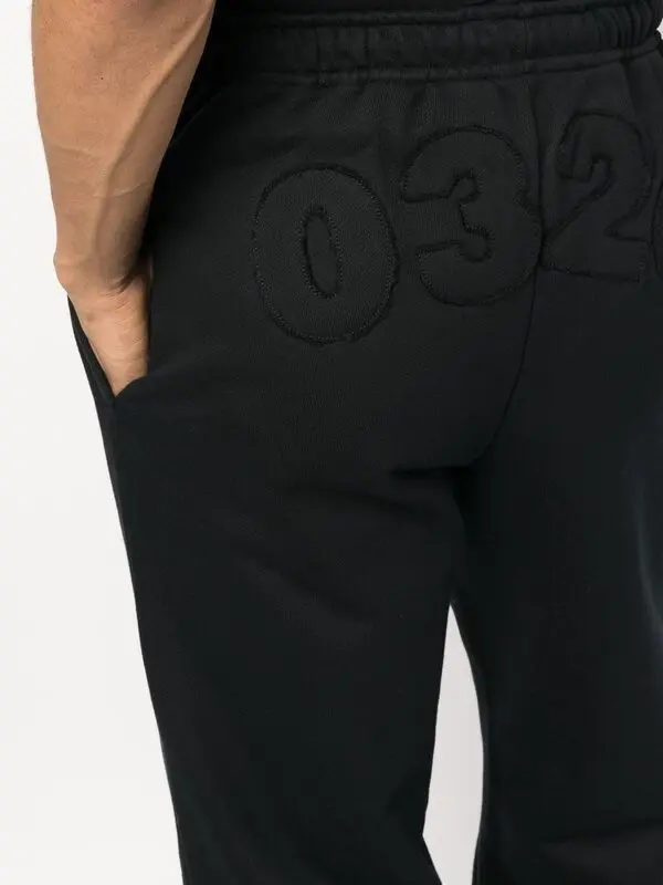 032C Logo-print Flared Track Pants