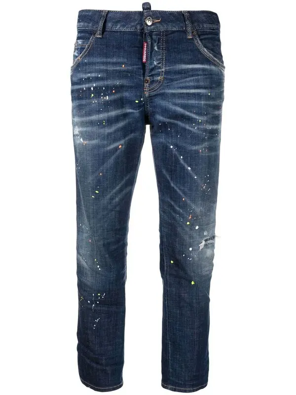 Dsquared2 Low-rise Jeans - Blue