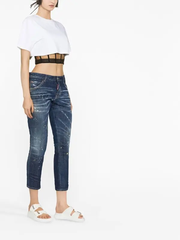 Dsquared2 Low-rise Jeans - Blue