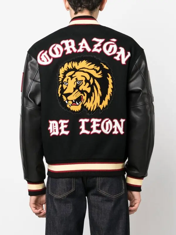 AWAKE NY Lion-patch Sport Jacket