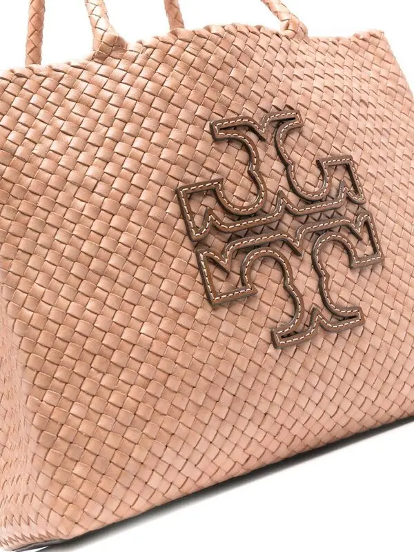 Tory Burch Mcgraw Dragon Woven Tote Bag