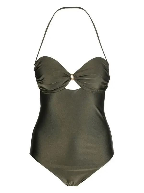 Zimmermann Laurel Halterneck Swimsuit