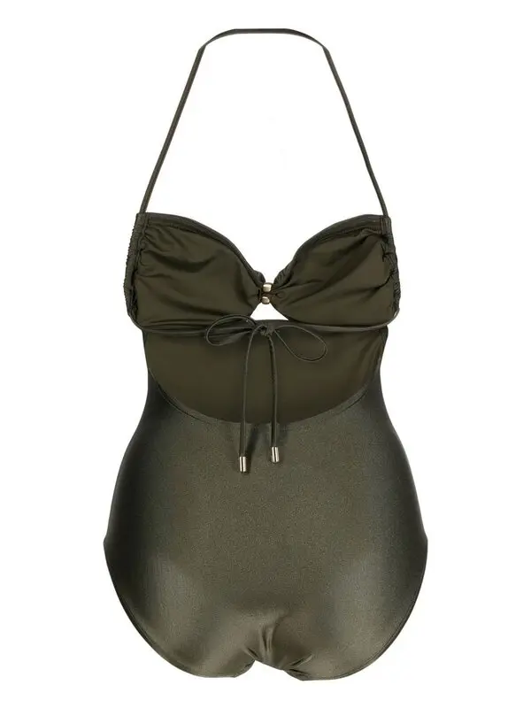 Zimmermann Laurel Halterneck Swimsuit