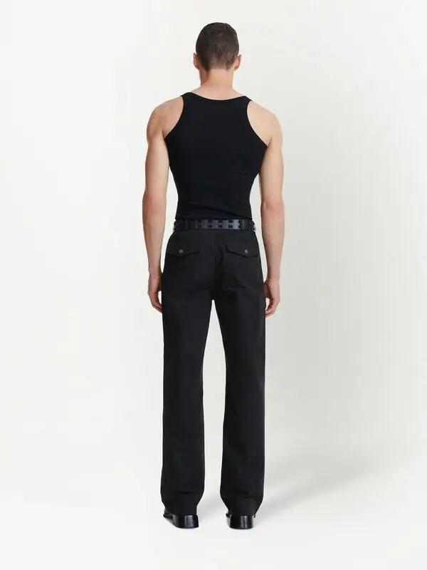 DION LEE Multi-pocket Straight-leg Trousers