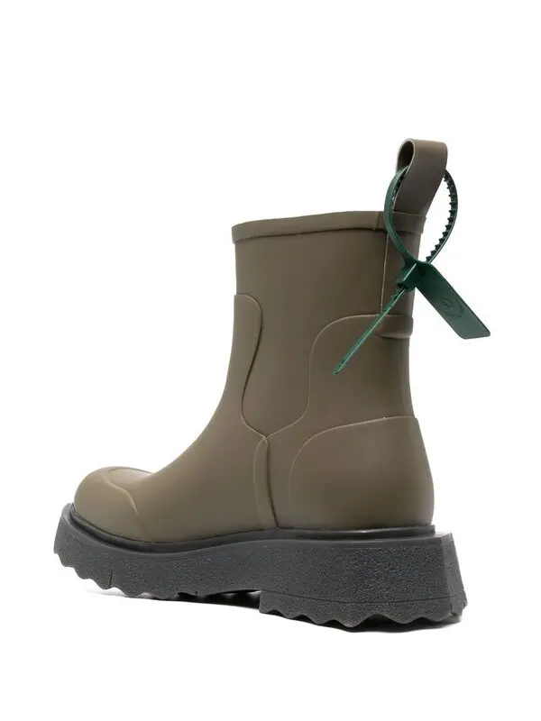 Off-White Sponge Ankle Boots
