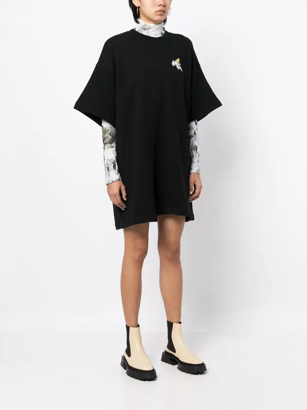 Off-White Floral Arrows T-shirt Dress