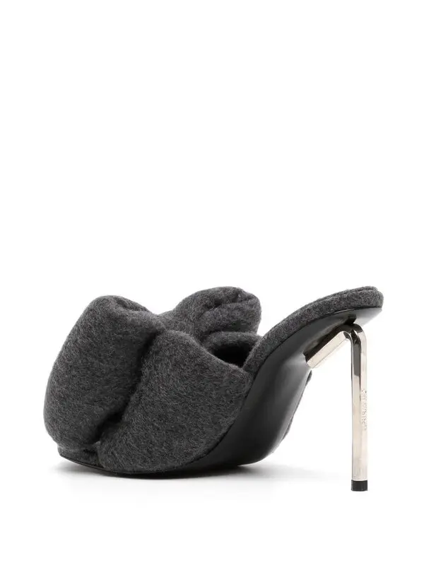 Off-White Allen Bow-detail Sandals - Grey